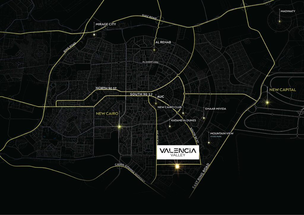 Valencia Valley New Cairo كمبوند فالنسيا فالي